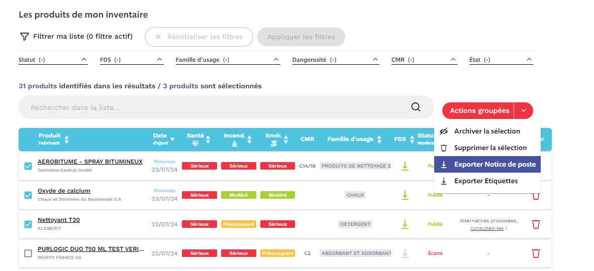 90 - Comment télécharger la notice de poste ou l’étiquette d’un ou ...